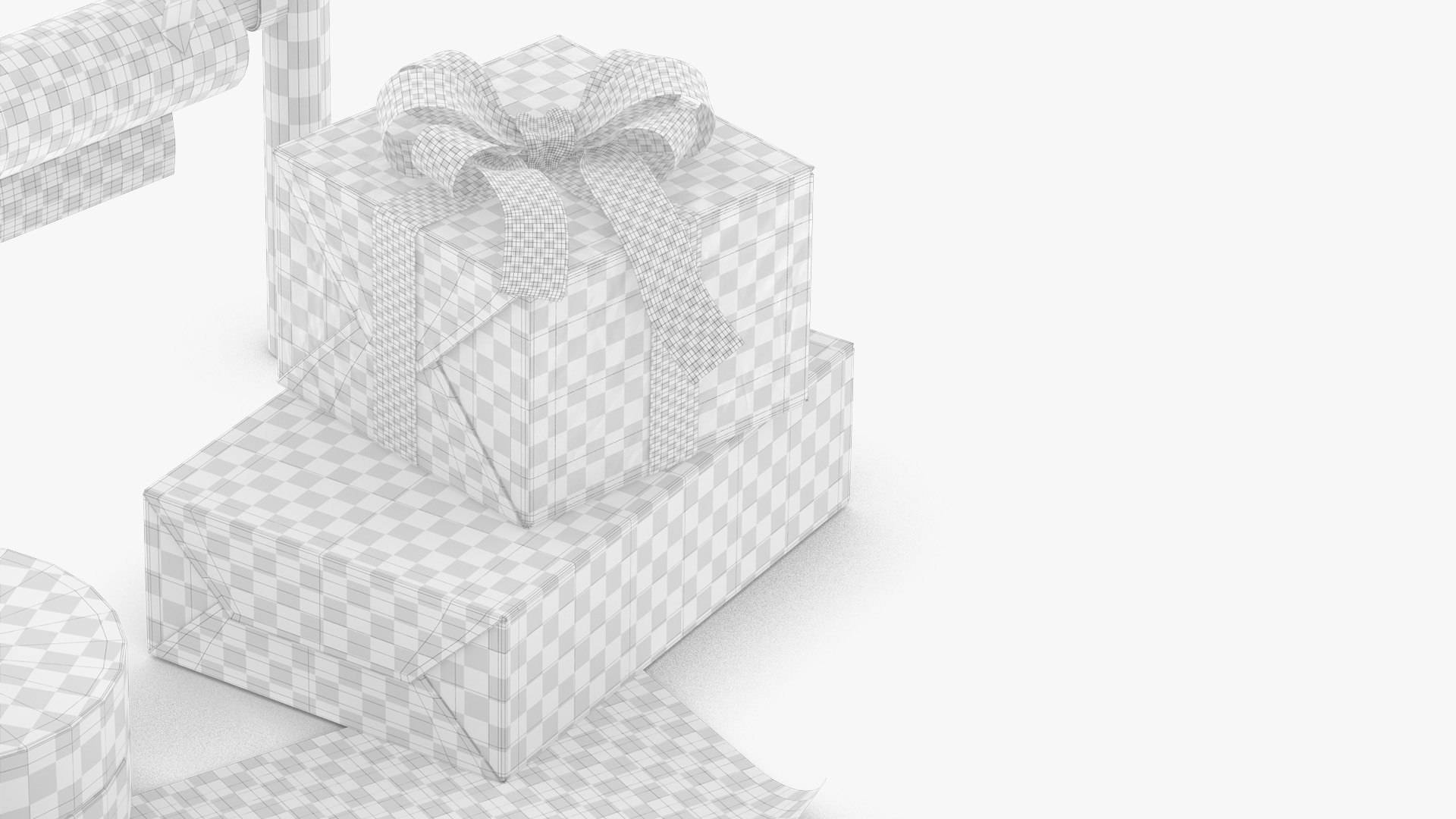 3D Gift Wrapping Kit - TurboSquid 2235179