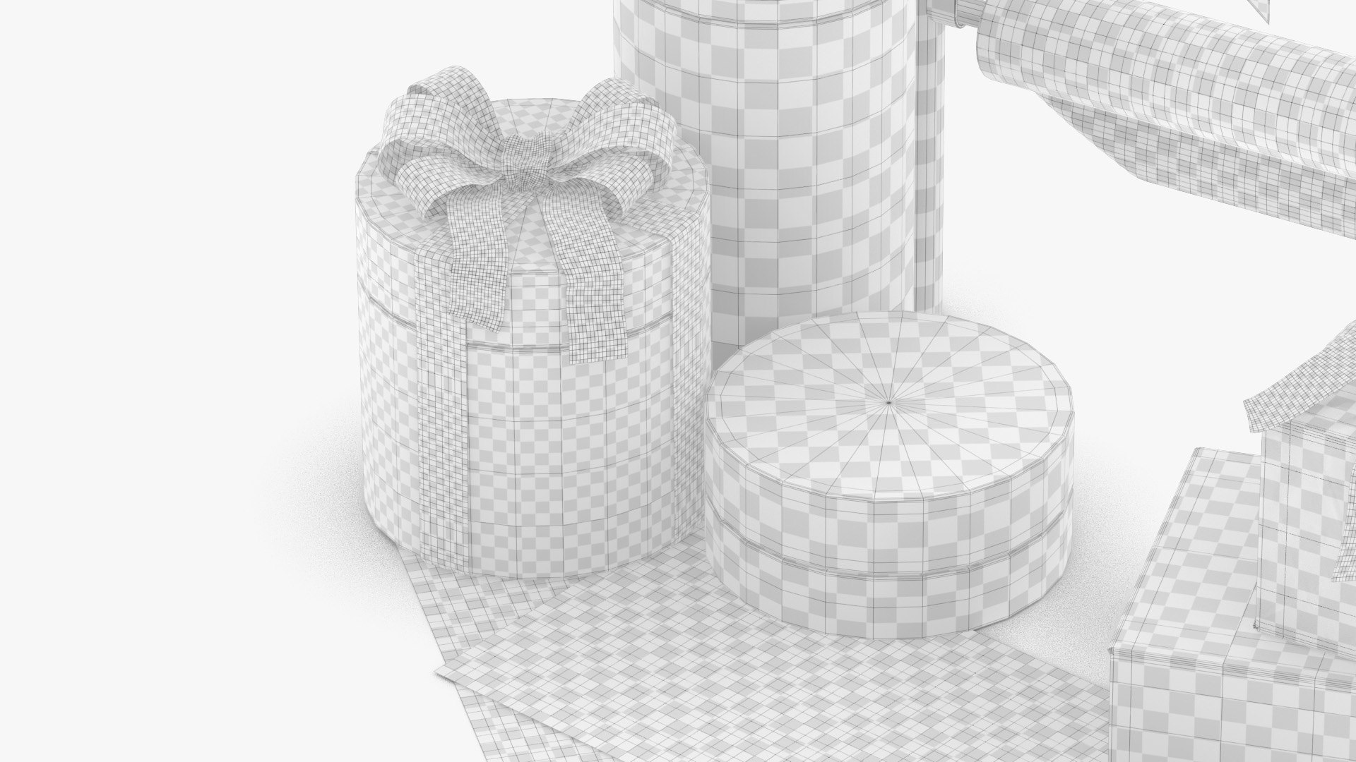 3D Gift Wrapping Kit - TurboSquid 2235179