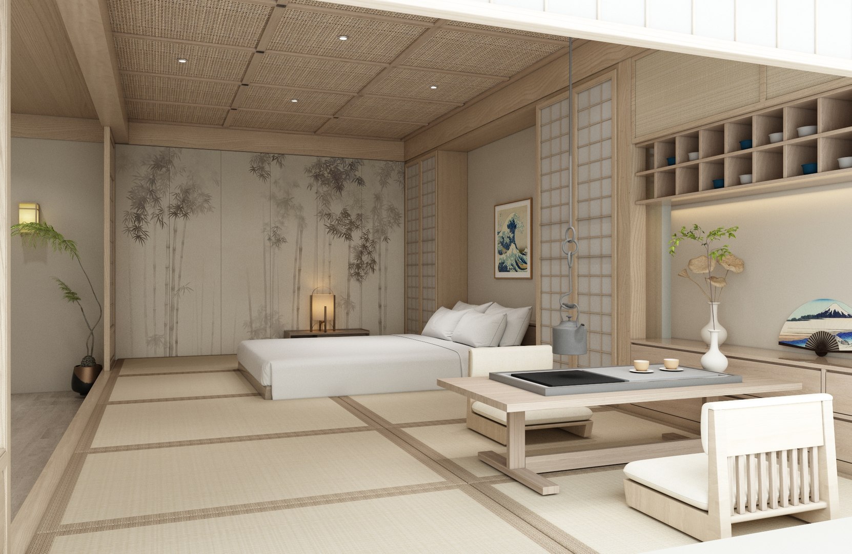 Japanese Room 02 3D Model - TurboSquid 2372802