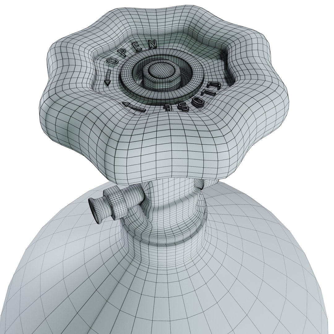 Nitro Nitrogen Tank 3D Model - TurboSquid 1644519