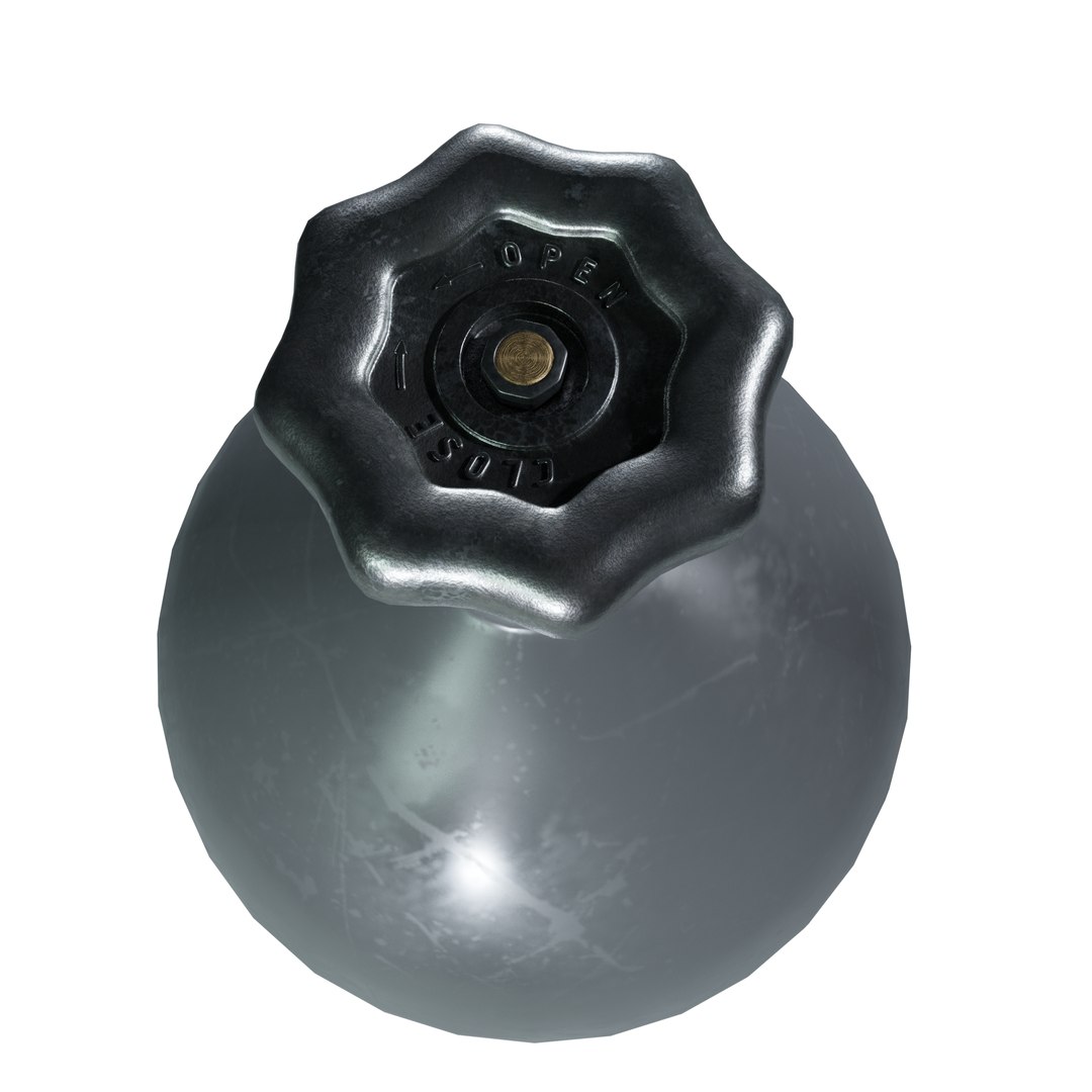 Nitro Nitrogen Tank 3D Model - TurboSquid 1644519