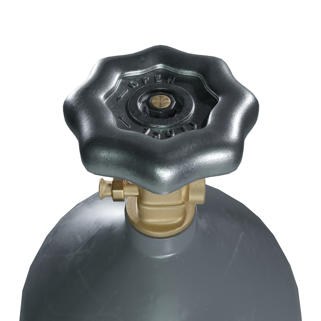 Nitro Nitrogen Tank 3D Model - TurboSquid 1644519