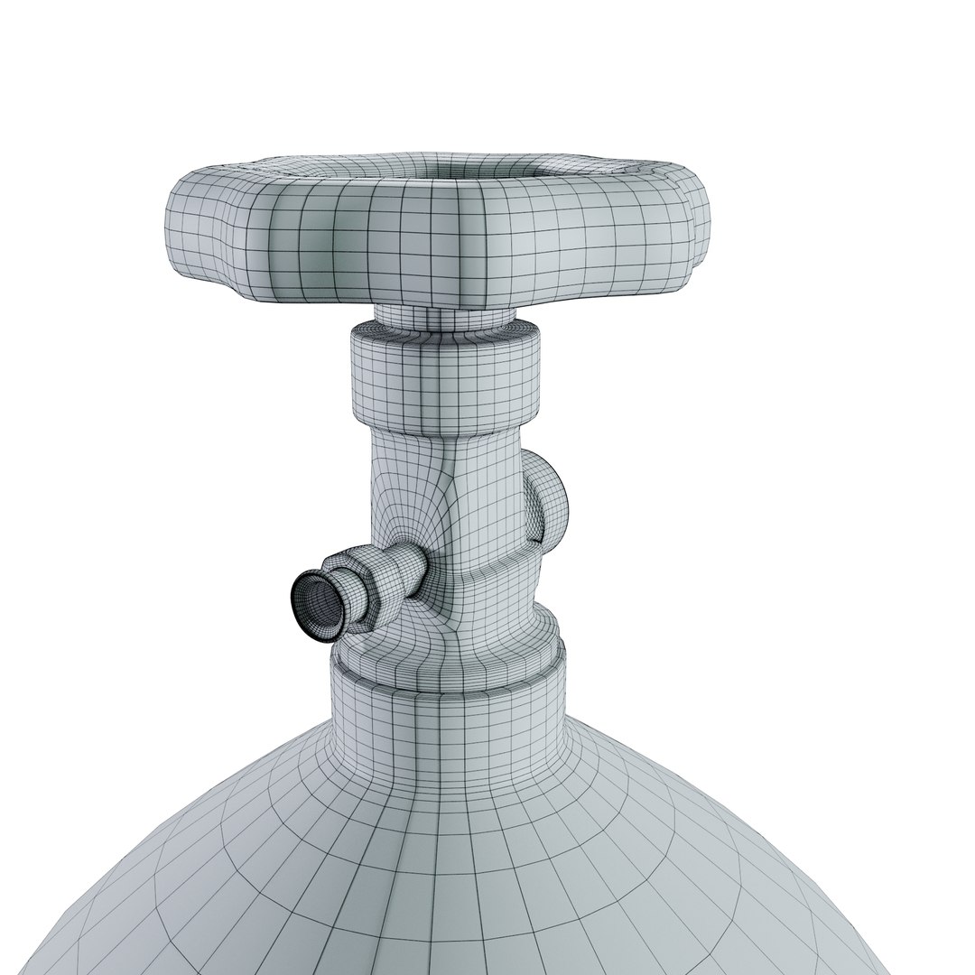 Nitro Nitrogen Tank 3D Model - TurboSquid 1644519