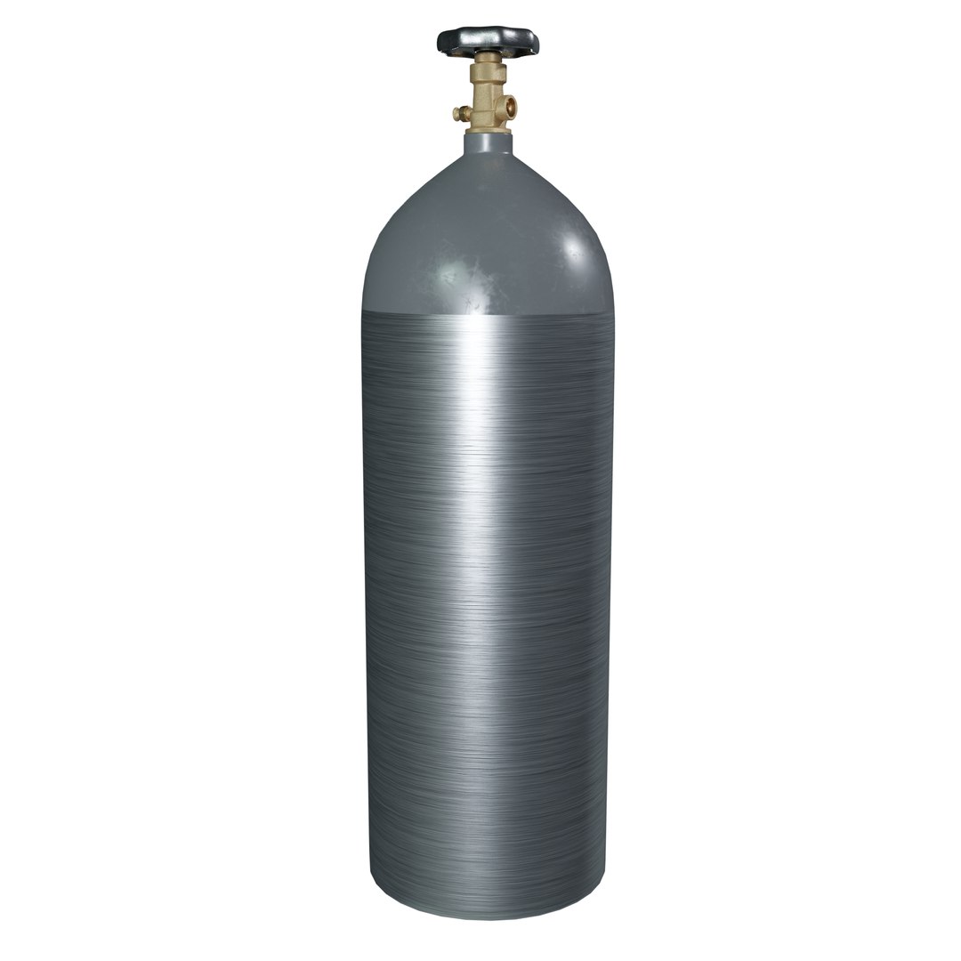 Nitro Nitrogen Tank 3D Model - TurboSquid 1644519