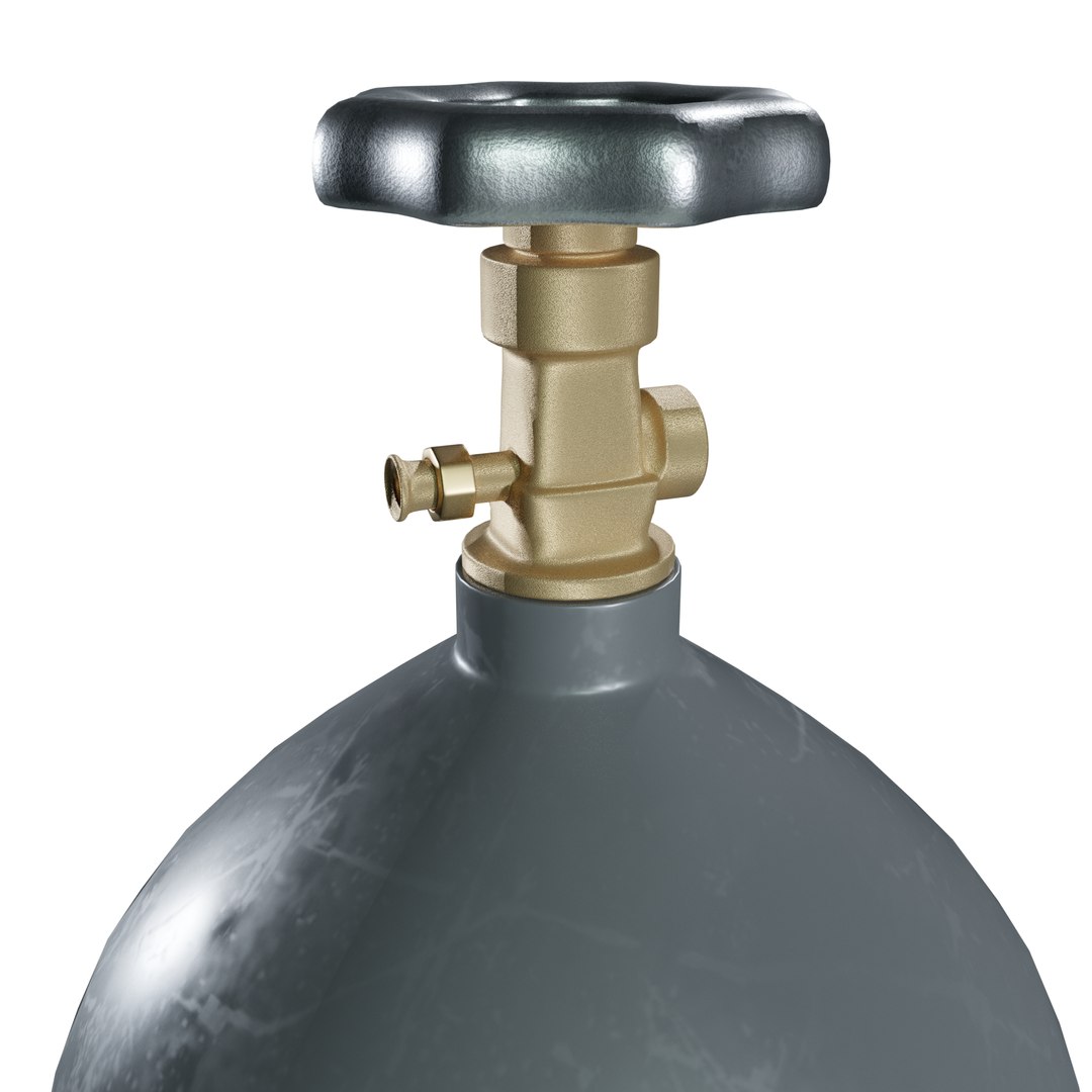 Nitro Nitrogen Tank 3D Model - TurboSquid 1644519