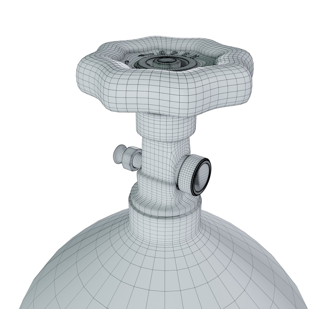 Nitro Nitrogen Tank 3D Model - TurboSquid 1644519