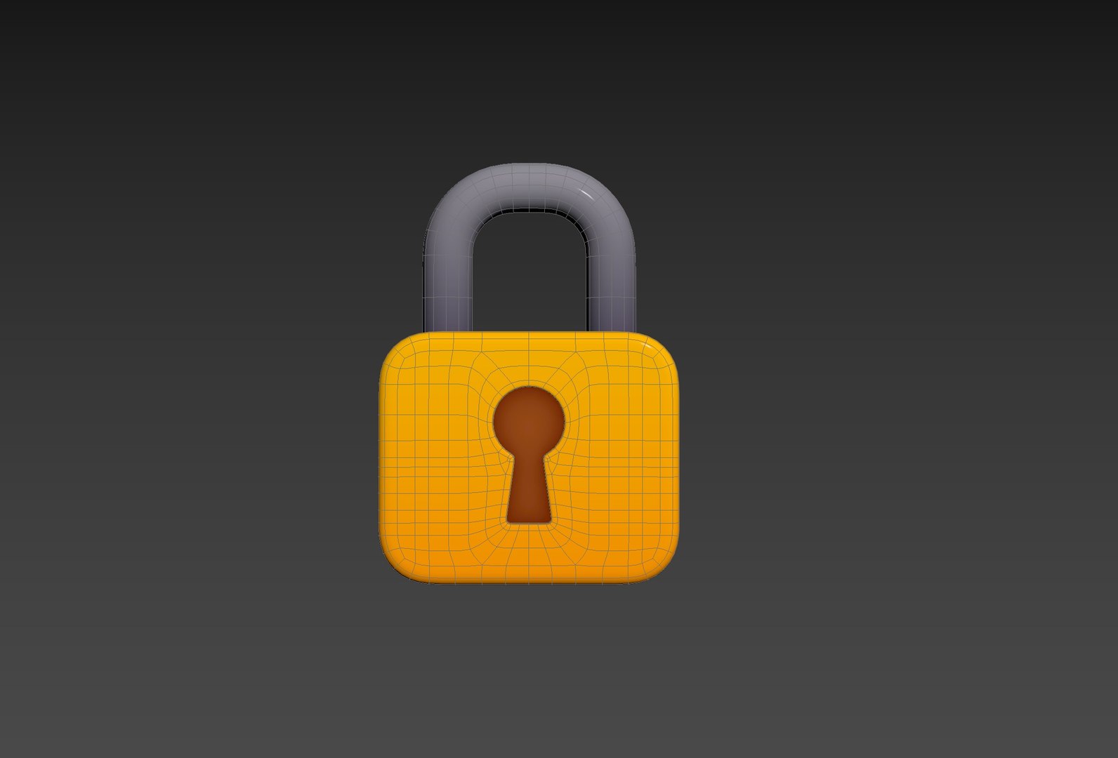 Padlock 3D Model - TurboSquid 2222061