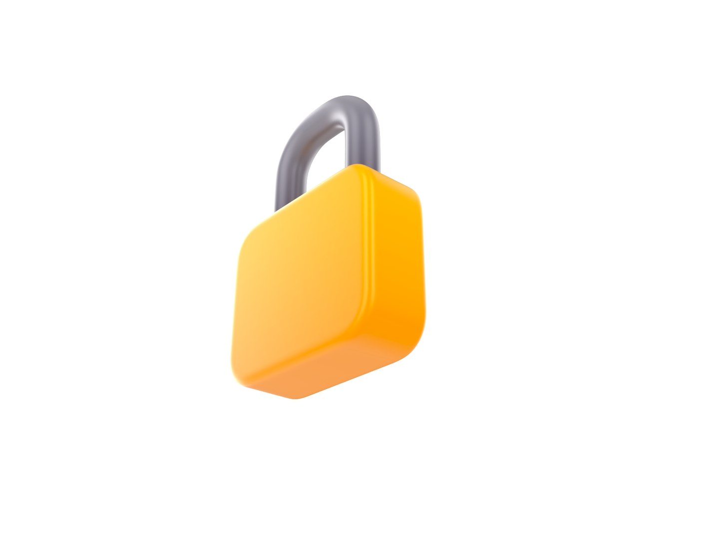 Padlock 3D Model - TurboSquid 2222061