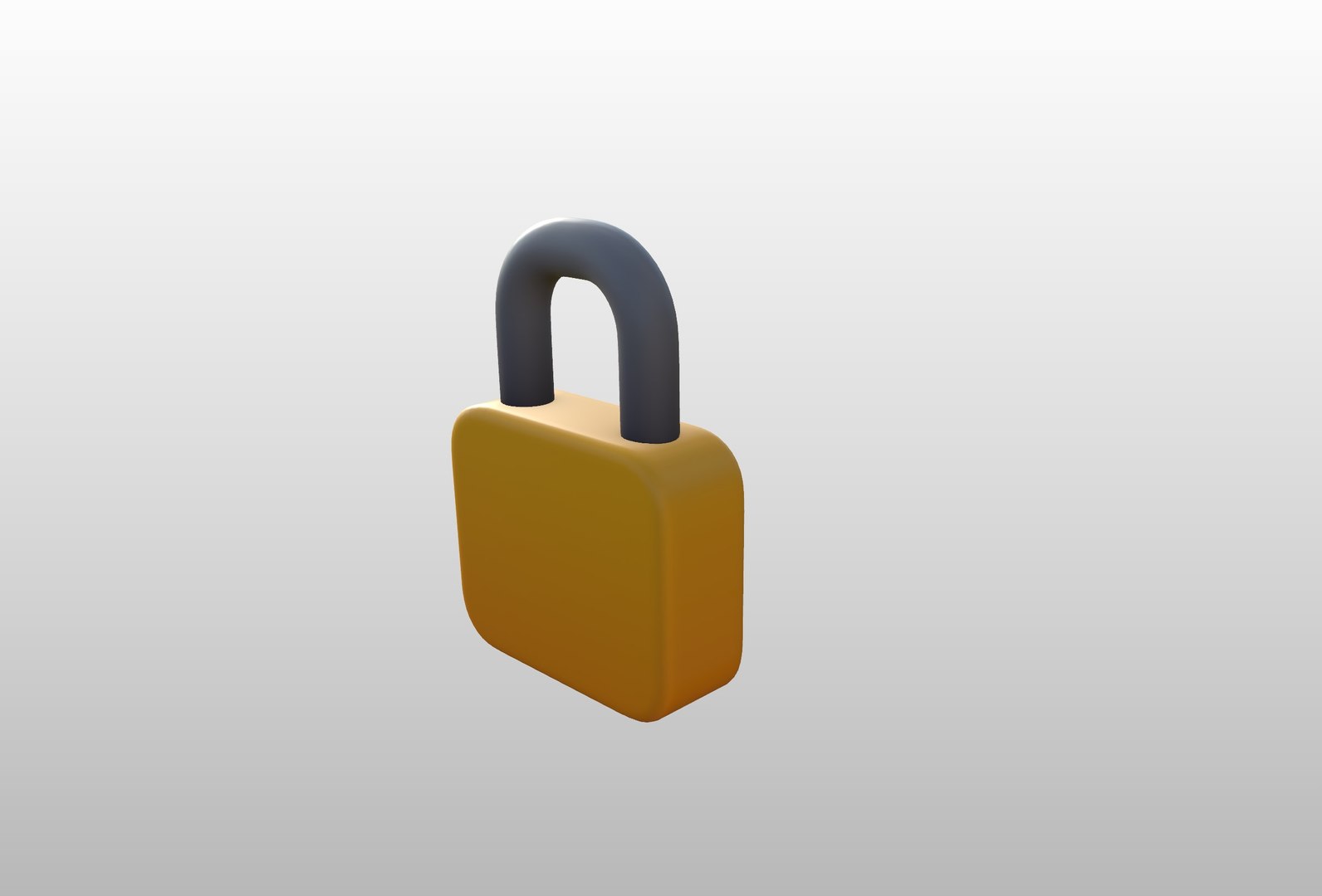 Padlock 3D Model - TurboSquid 2222061