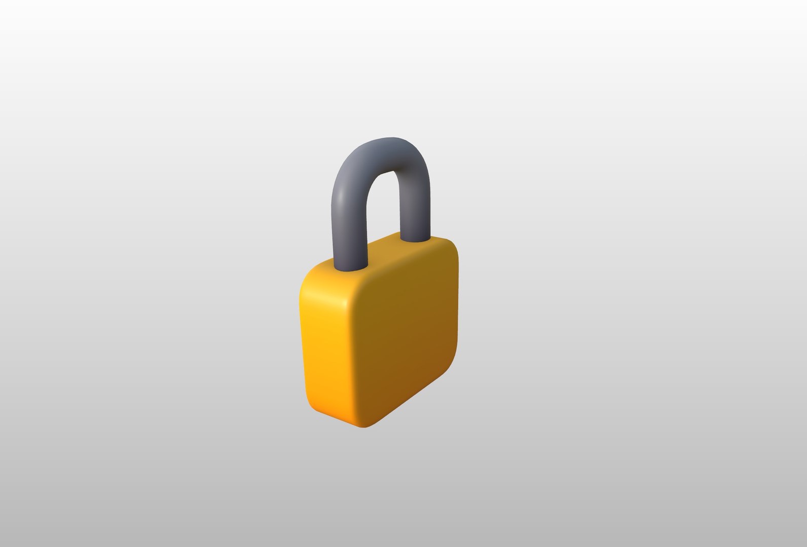 Padlock 3D Model - TurboSquid 2222061