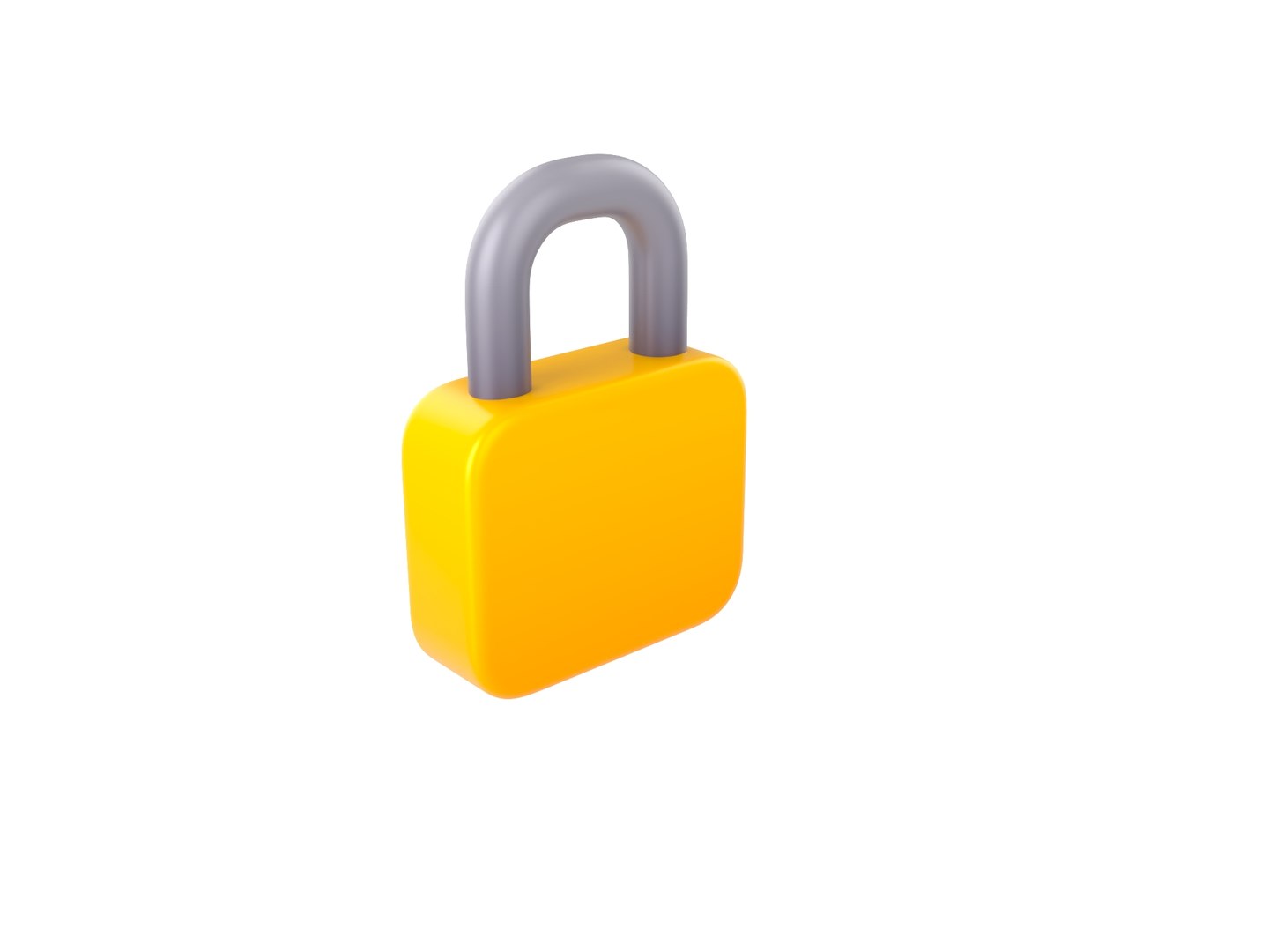Padlock 3D Model - TurboSquid 2222061