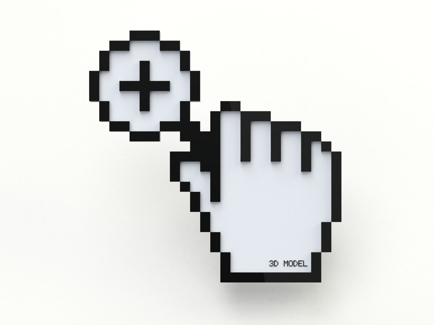 3D Cursor Creative Magnifier Model - TurboSquid 1481818
