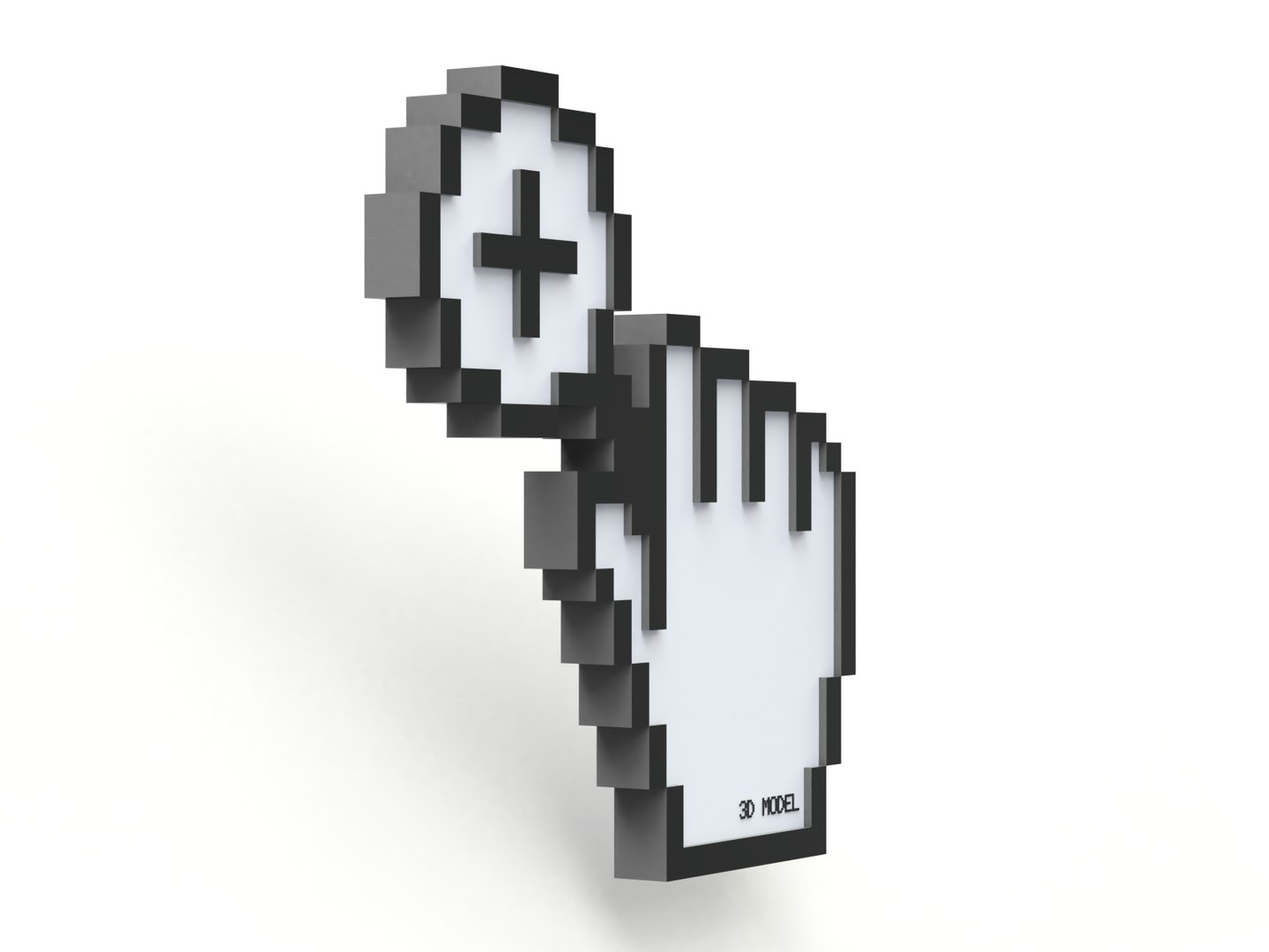 3D Cursor Creative Magnifier Model - TurboSquid 1481818