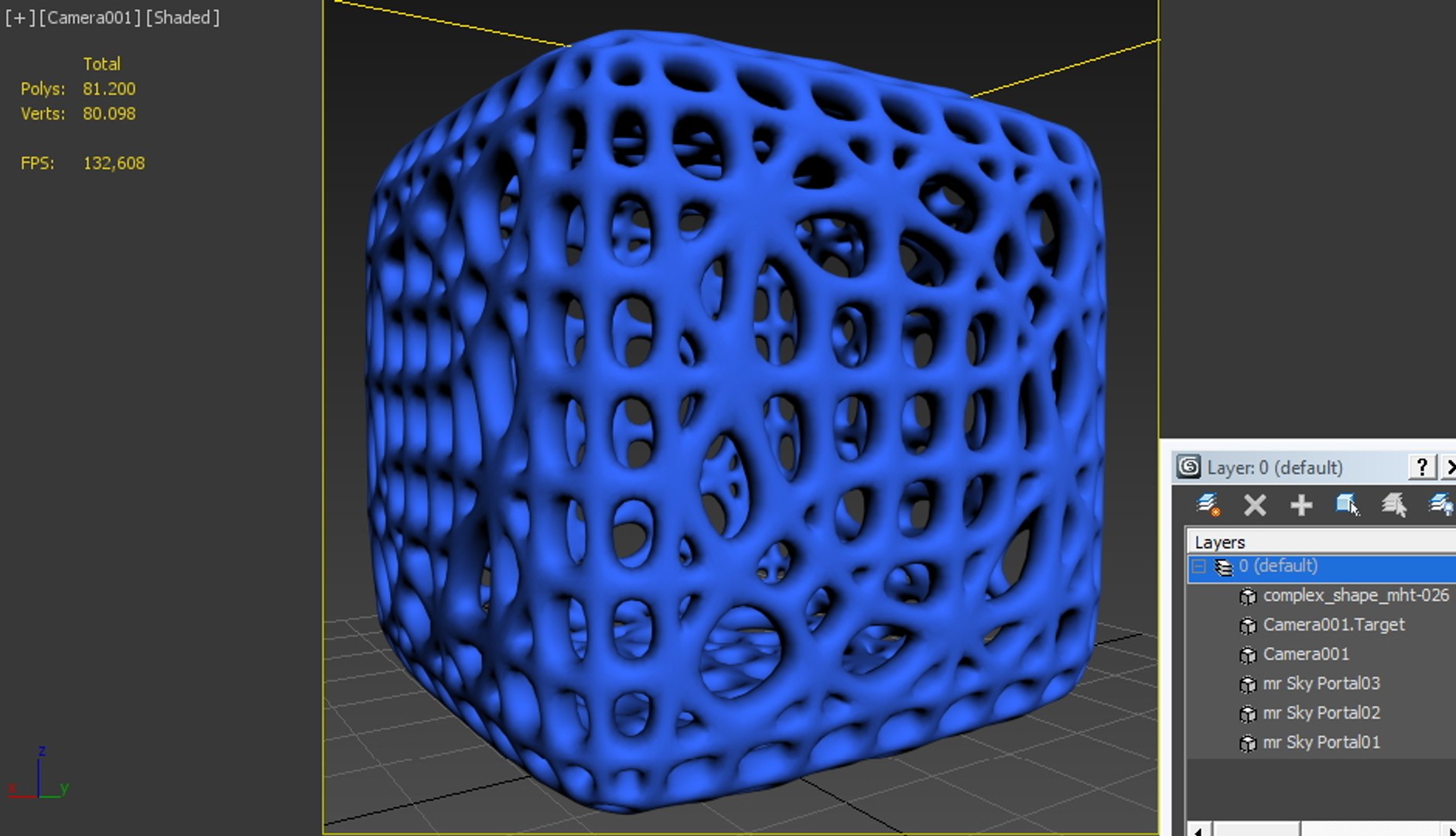 3d complex shape