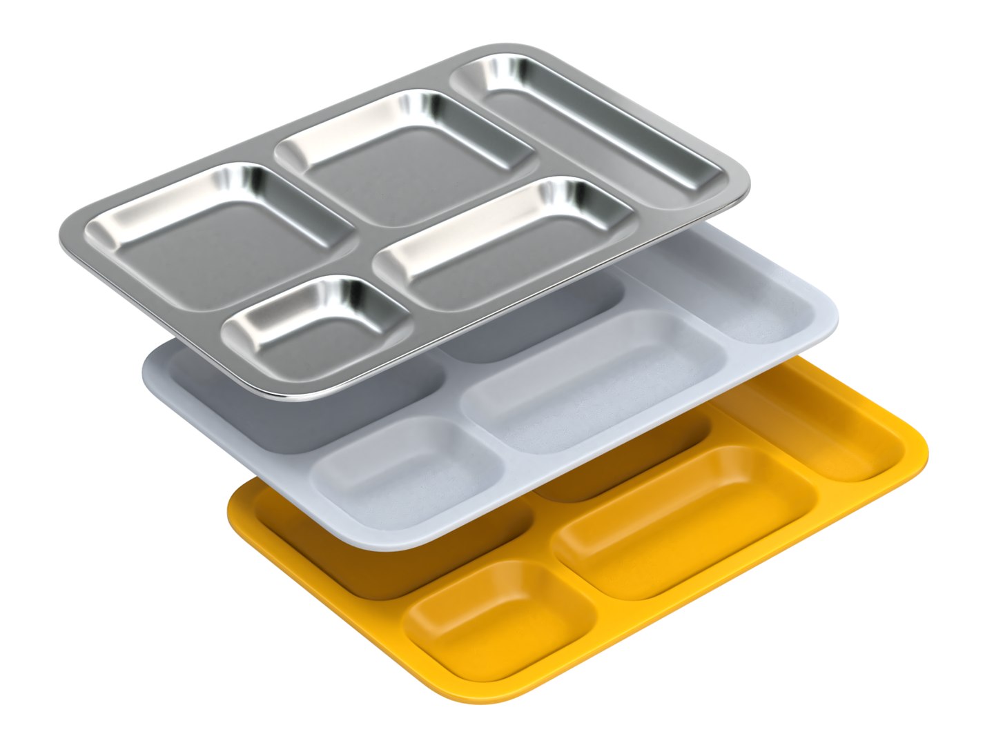 3D Food Tray Model - TurboSquid 1580339