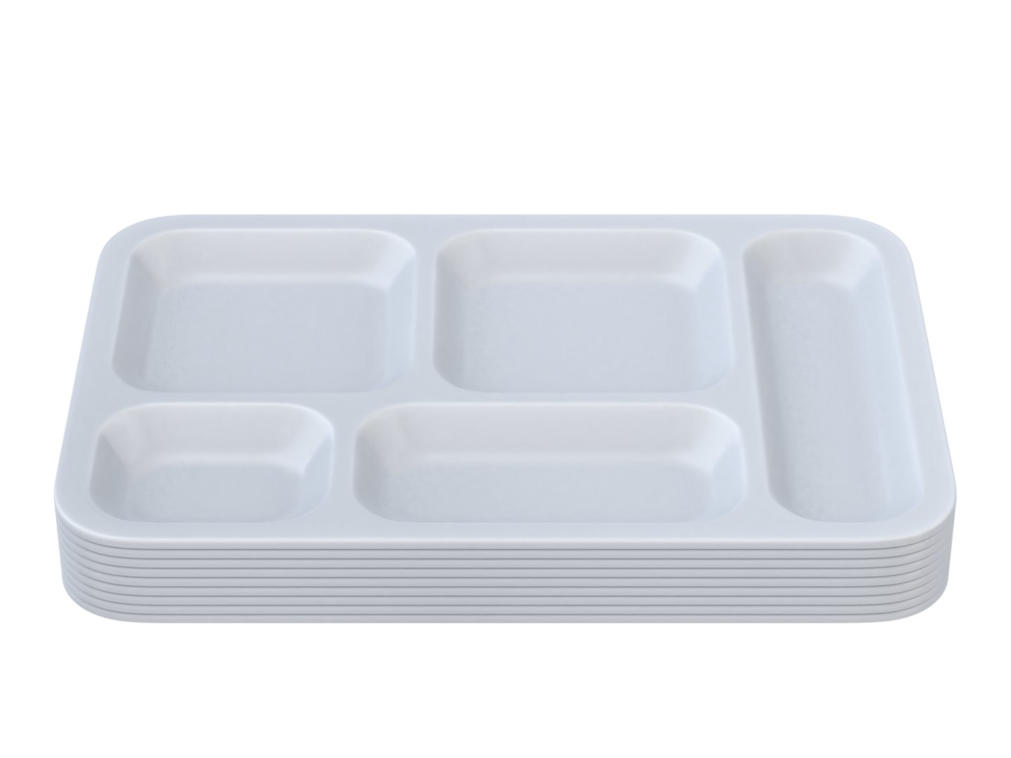 3D Food Tray Model - TurboSquid 1580339