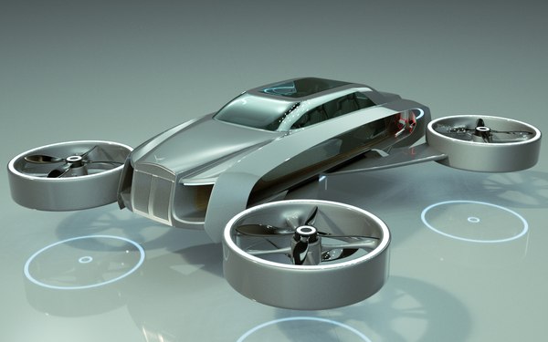 Flying Car 3D Models for Download | TurboSquid