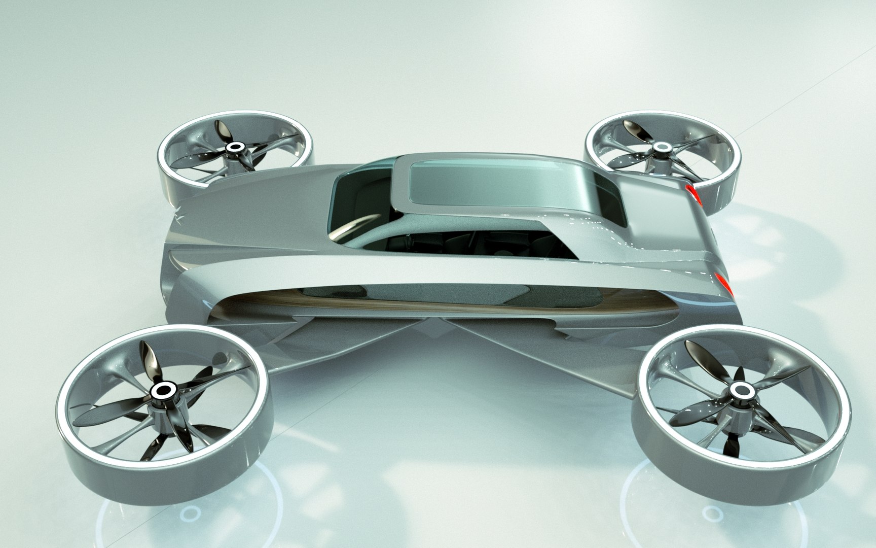 3D Model Car Copter - TurboSquid 1331230
