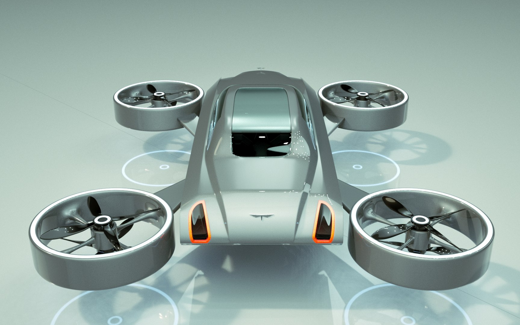 3D Model Car Copter - TurboSquid 1331230