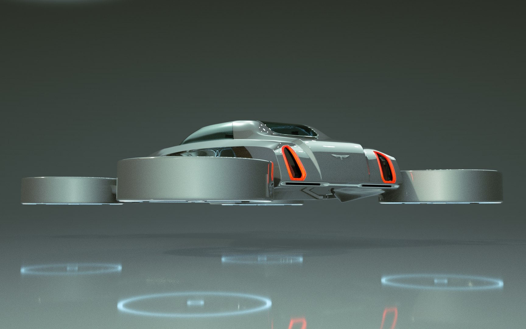 3D Model Car Copter - TurboSquid 1331230