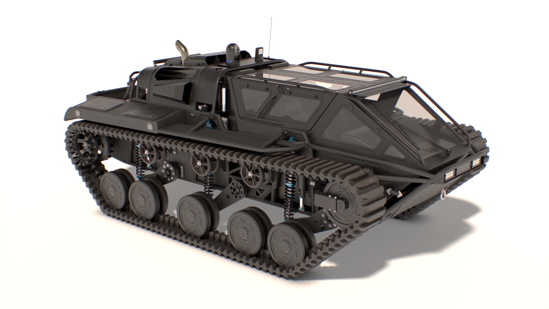 Ripsaw EV3-F4 3D Model - TurboSquid 2381213