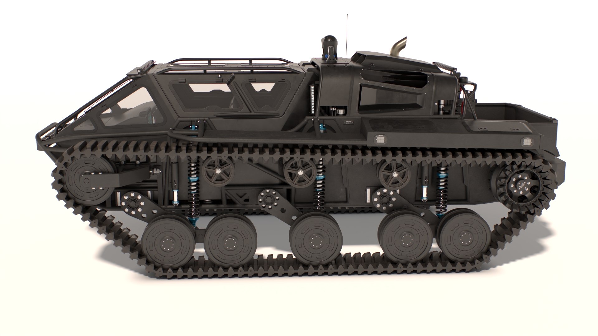 Ripsaw EV3-F4 3D Model - TurboSquid 2381213