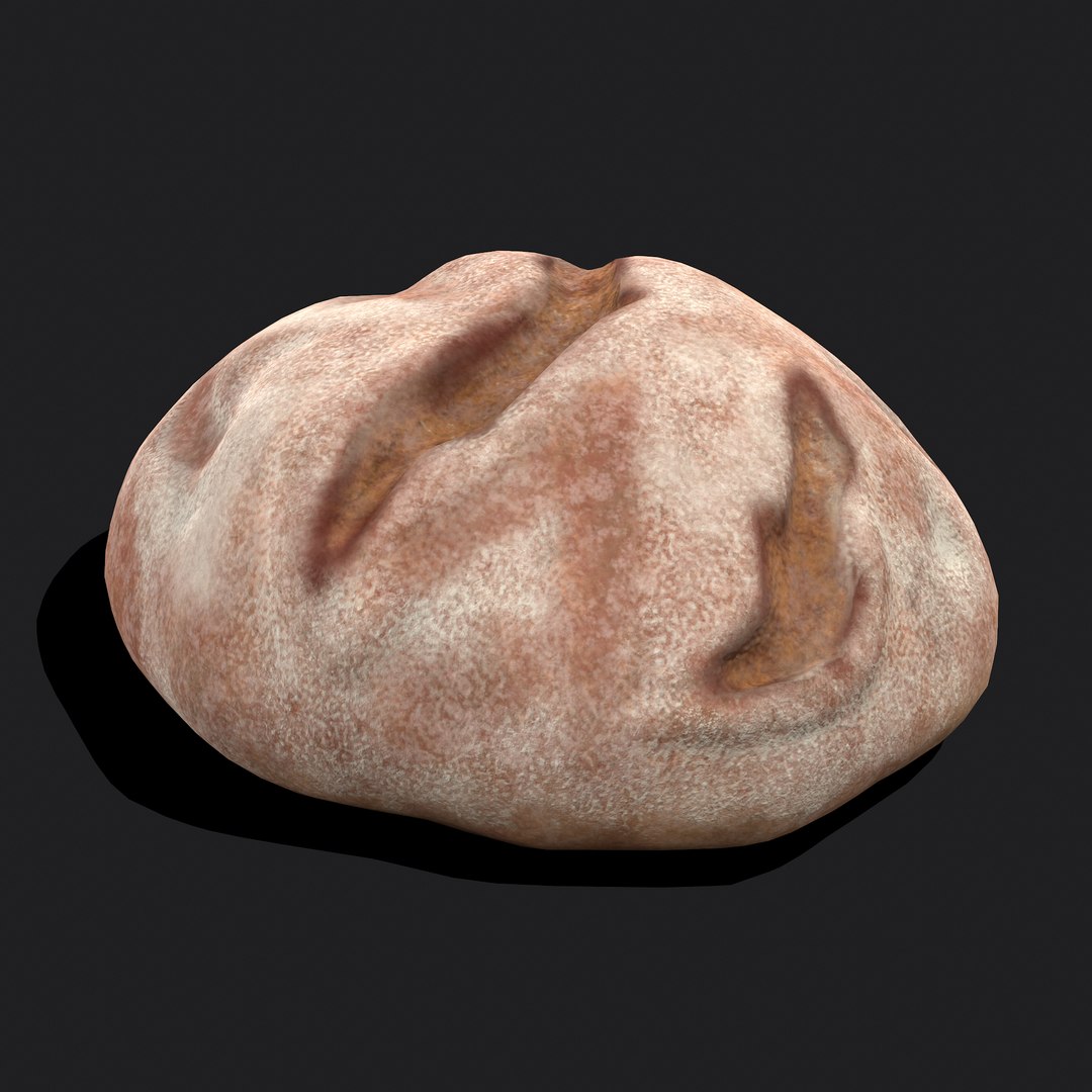 3D Model Medieval Bread Loaf - TurboSquid 1731719