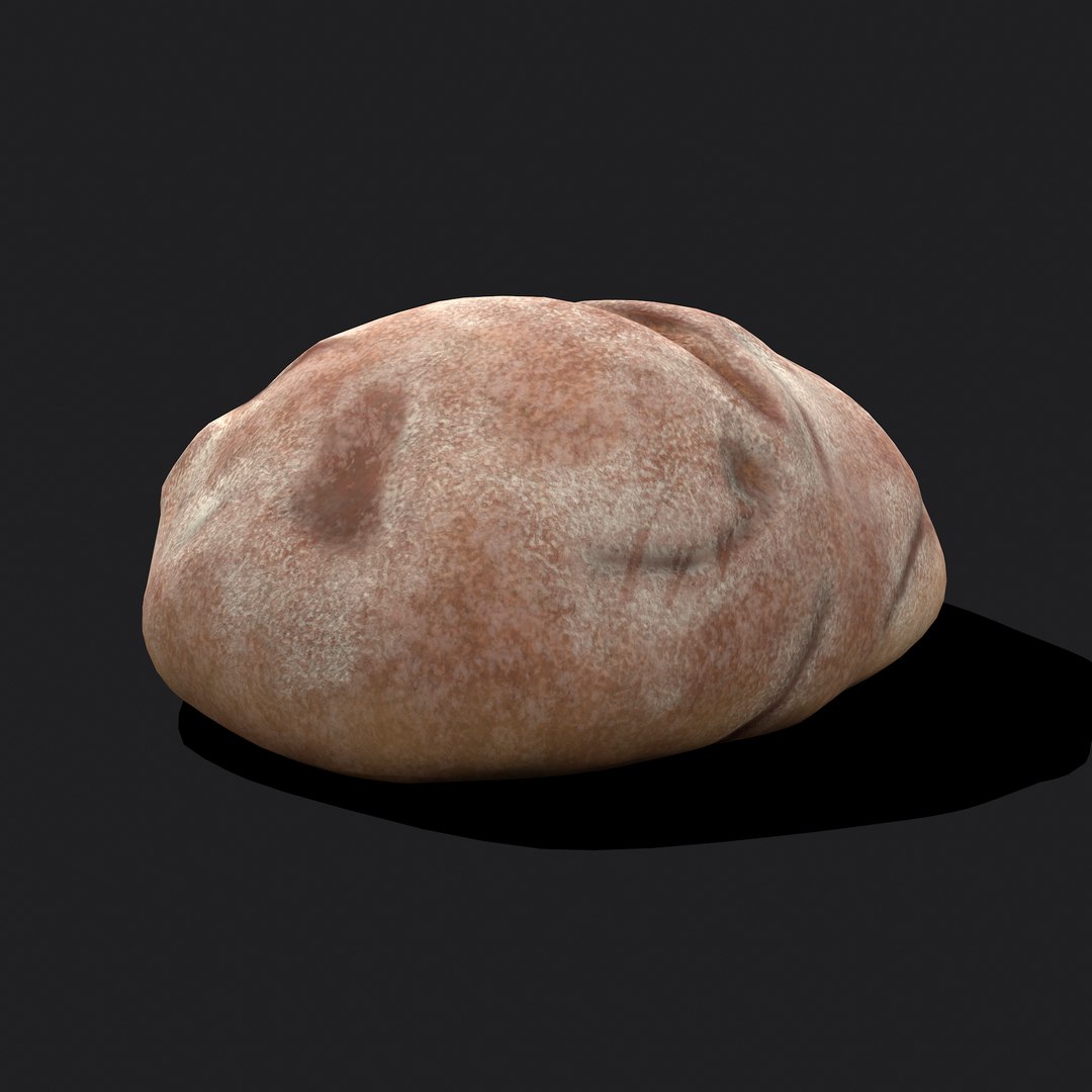 3D Model Medieval Bread Loaf - TurboSquid 1731719