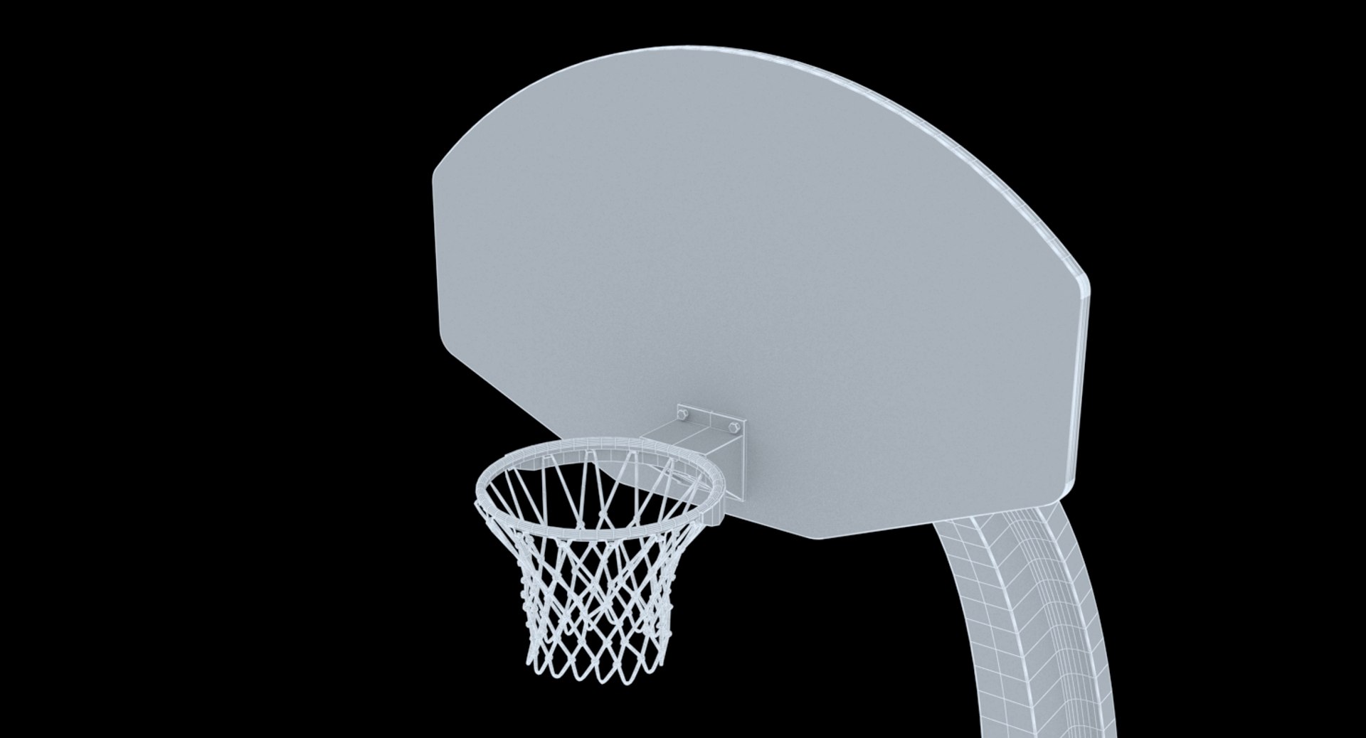Basketball Basket 3D Model - TurboSquid 1268477