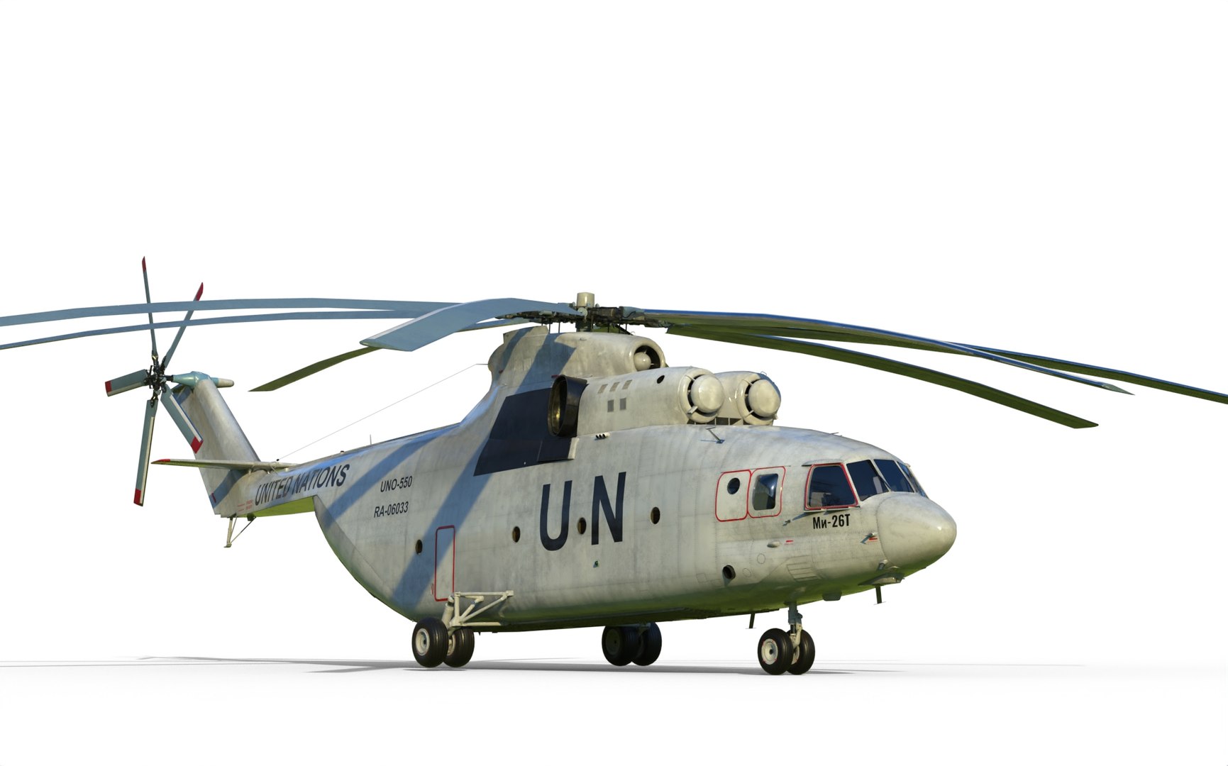 3D Mi-26 Halo Model - TurboSquid 2007677