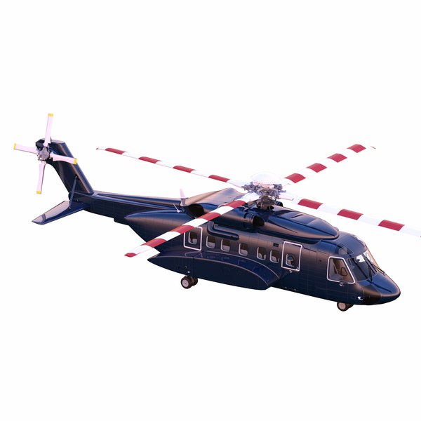 sikorsky s-92 3d model