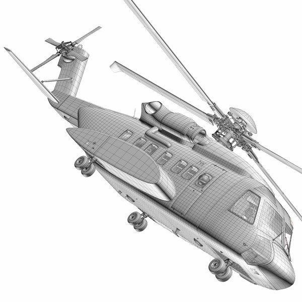 sikorsky s-92 3d model