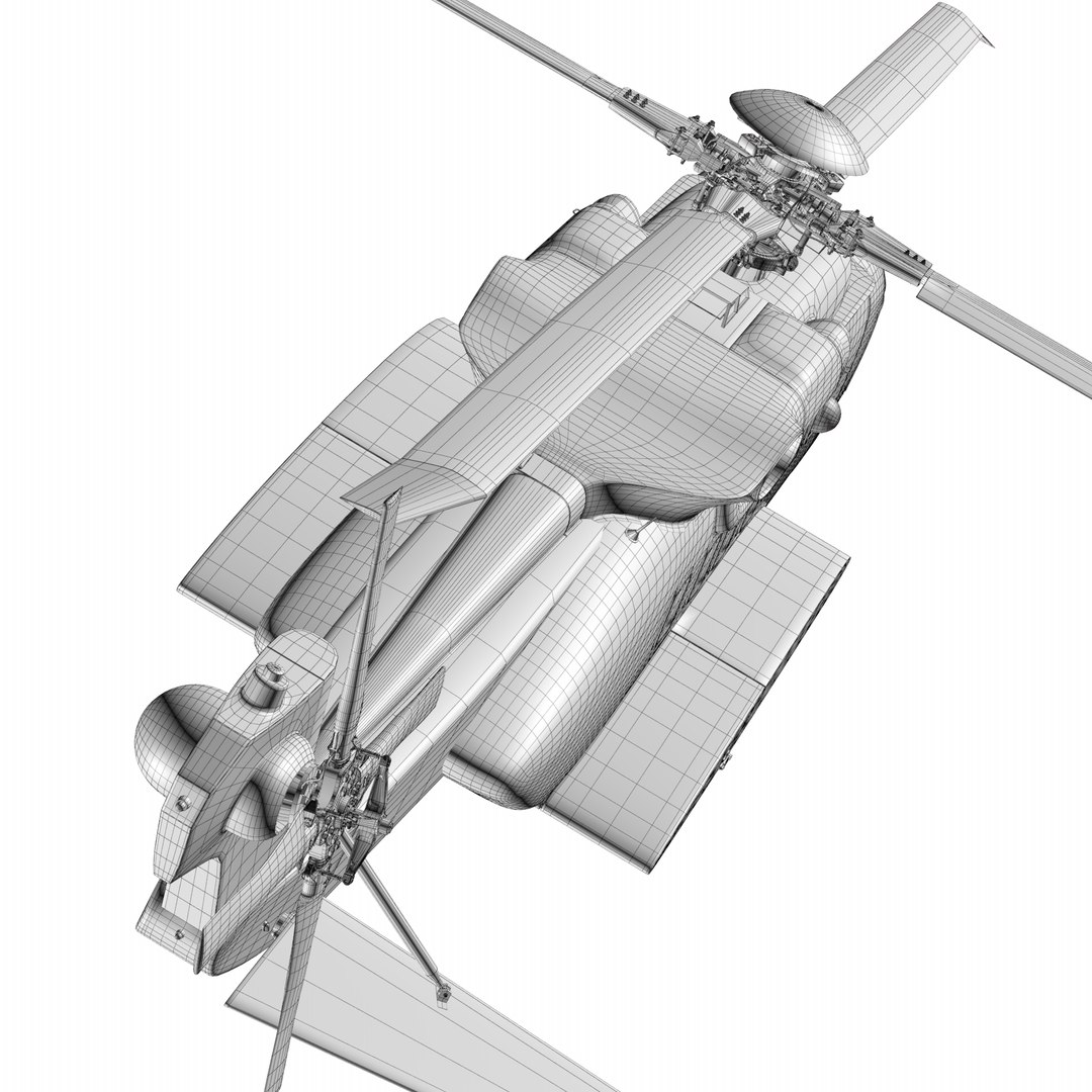Sikorsky S-92 3d Model