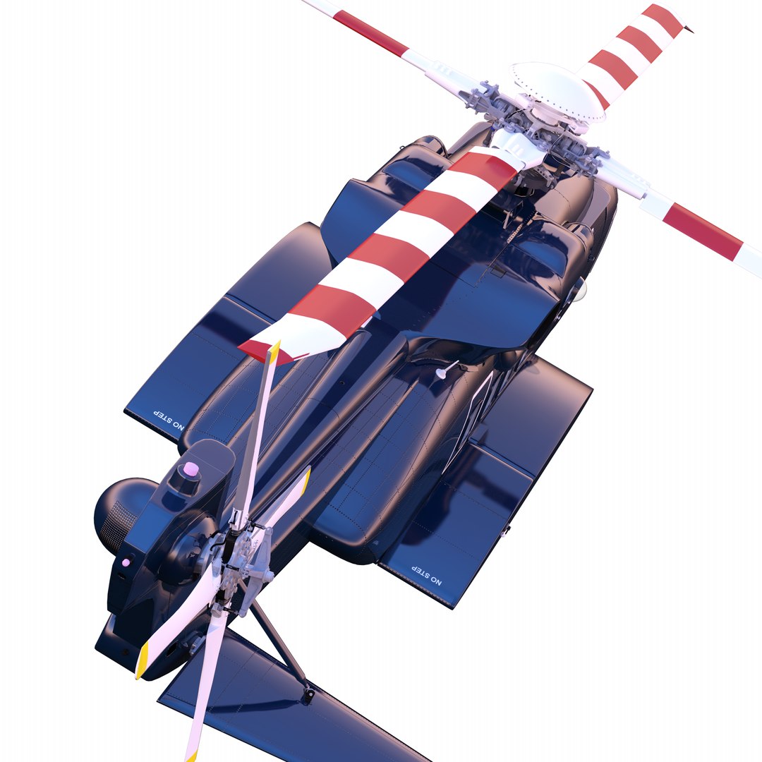 Sikorsky S-92 3d Model