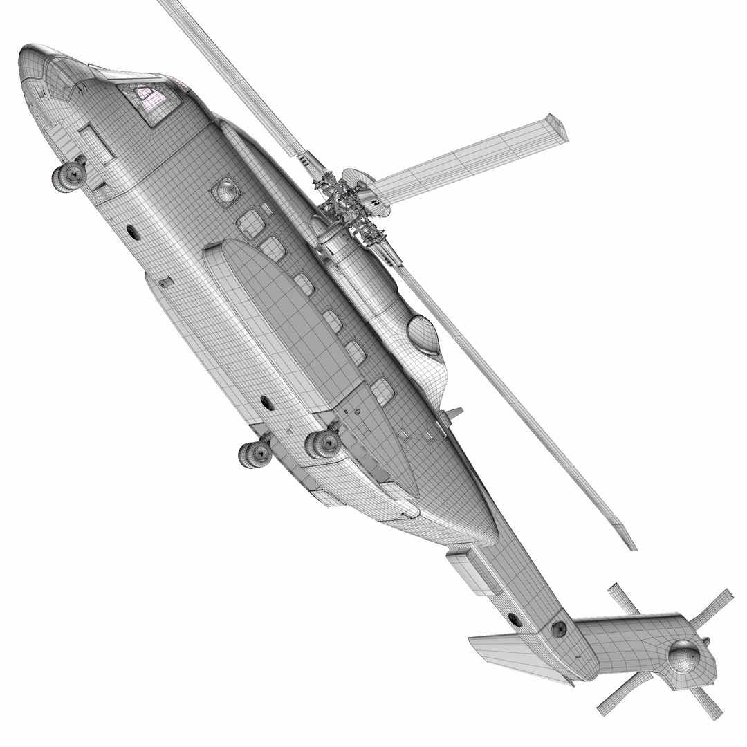 sikorsky s-92 3d model