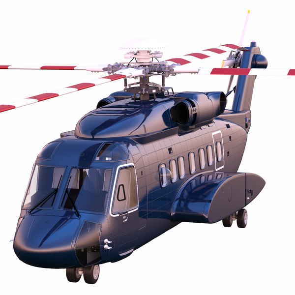 sikorsky s-92 3d model