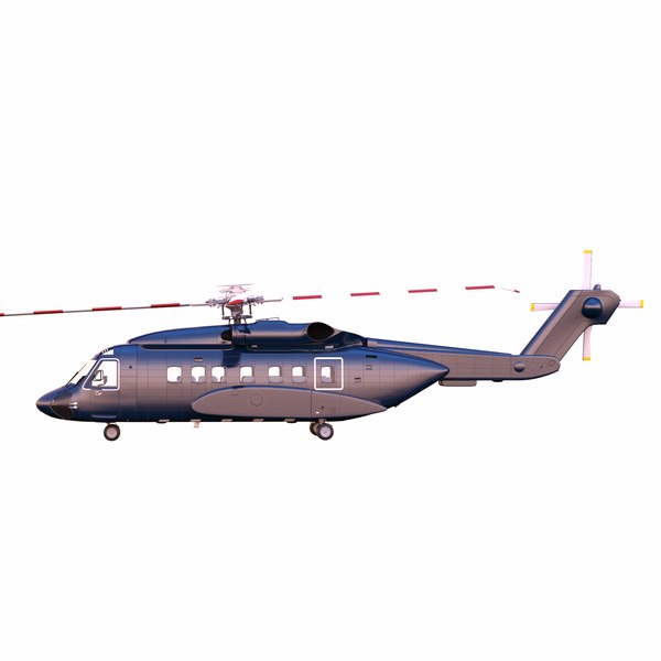 sikorsky s-92 3d model