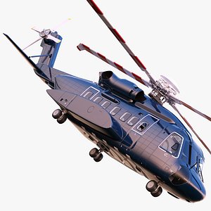 C4d Sikorsky S-92