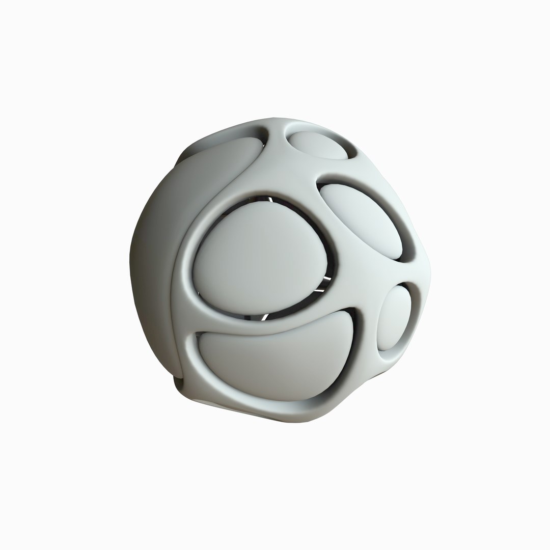 3D Abstract Sphere - Creative Daily Art - 3D Asset Model - TurboSquid ...