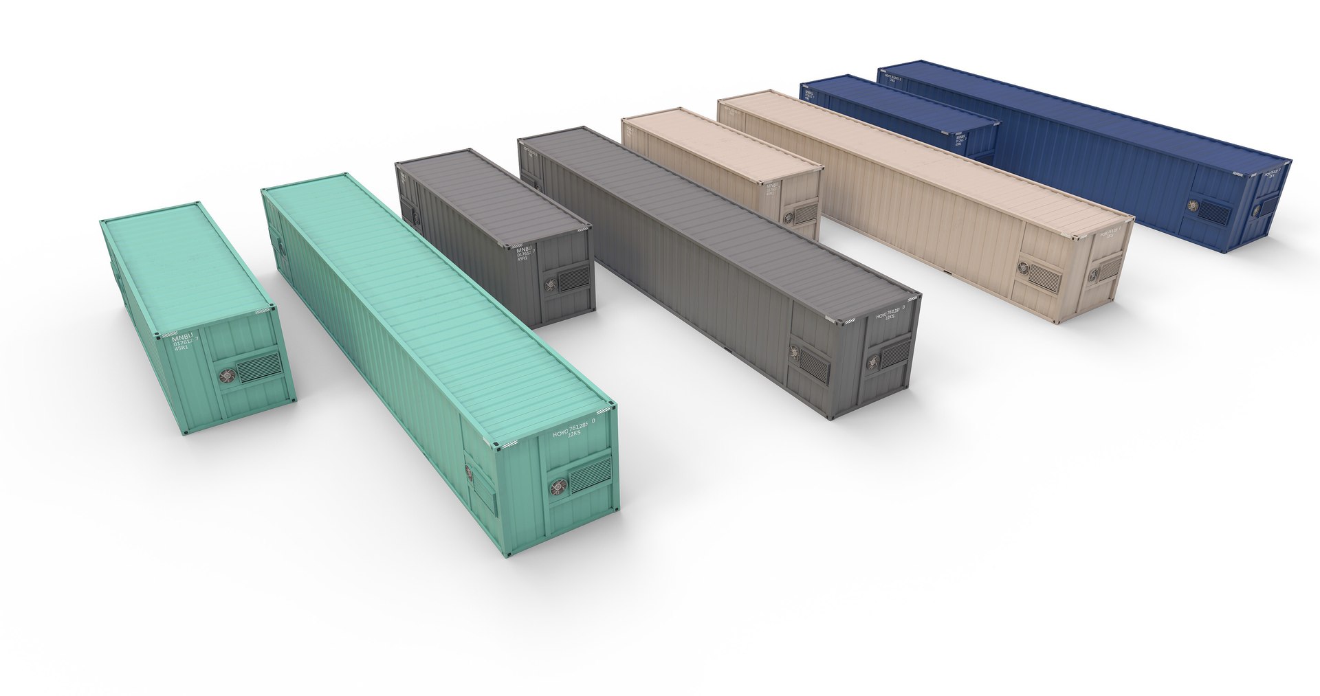 3D Ventilated Container Model - TurboSquid 2189946