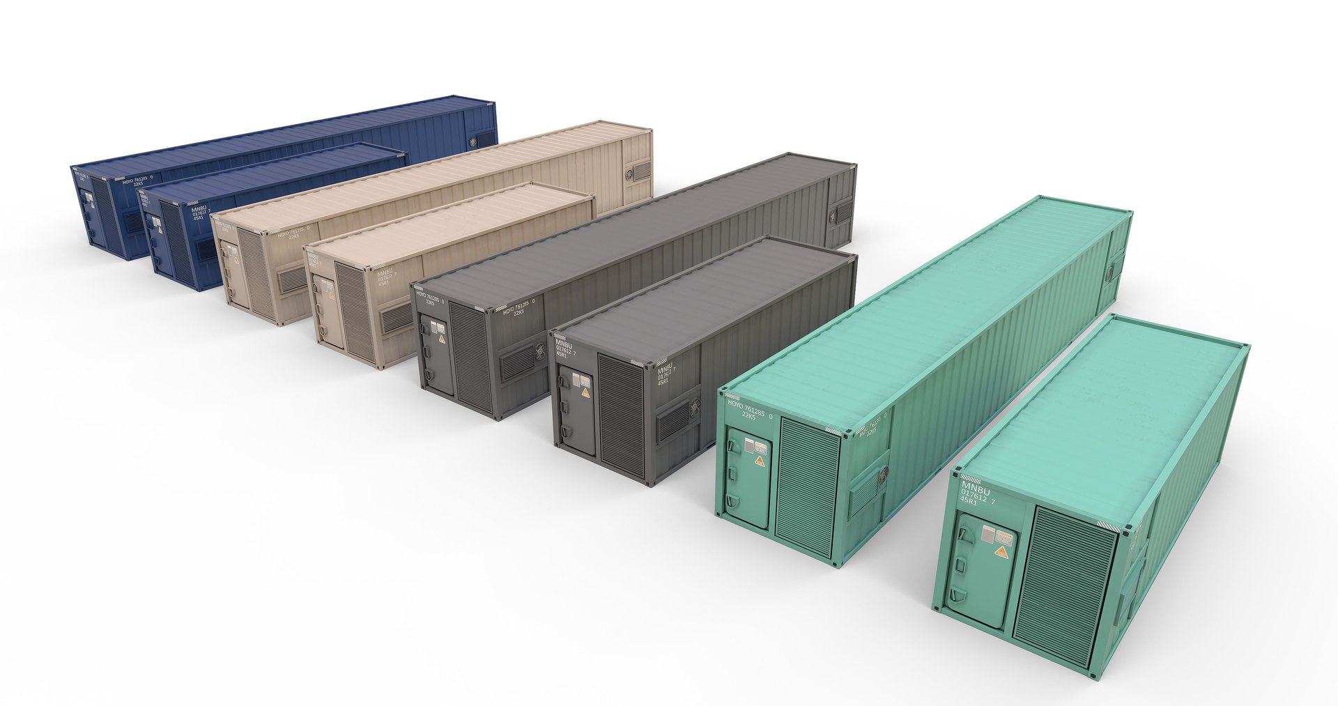 3D Ventilated Container Model - TurboSquid 2189946