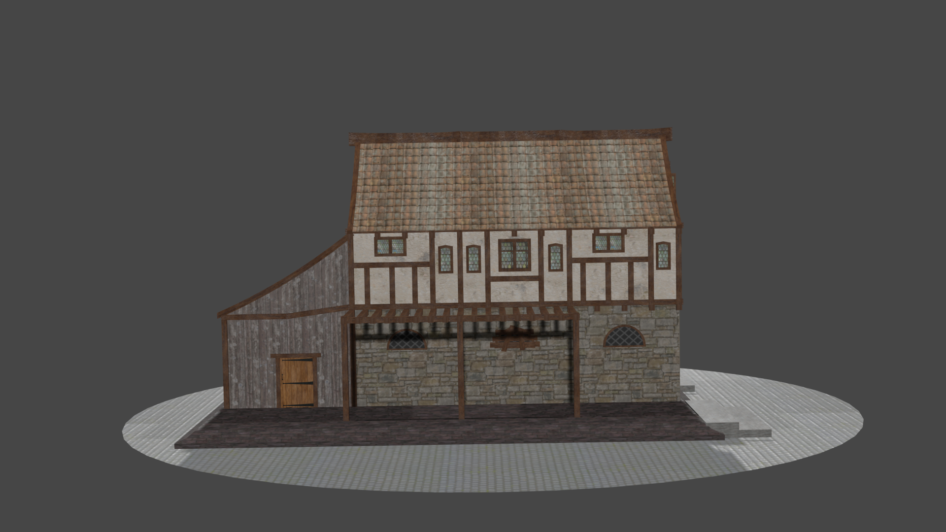 Medieval House Model1 3D Model - TurboSquid 2173868