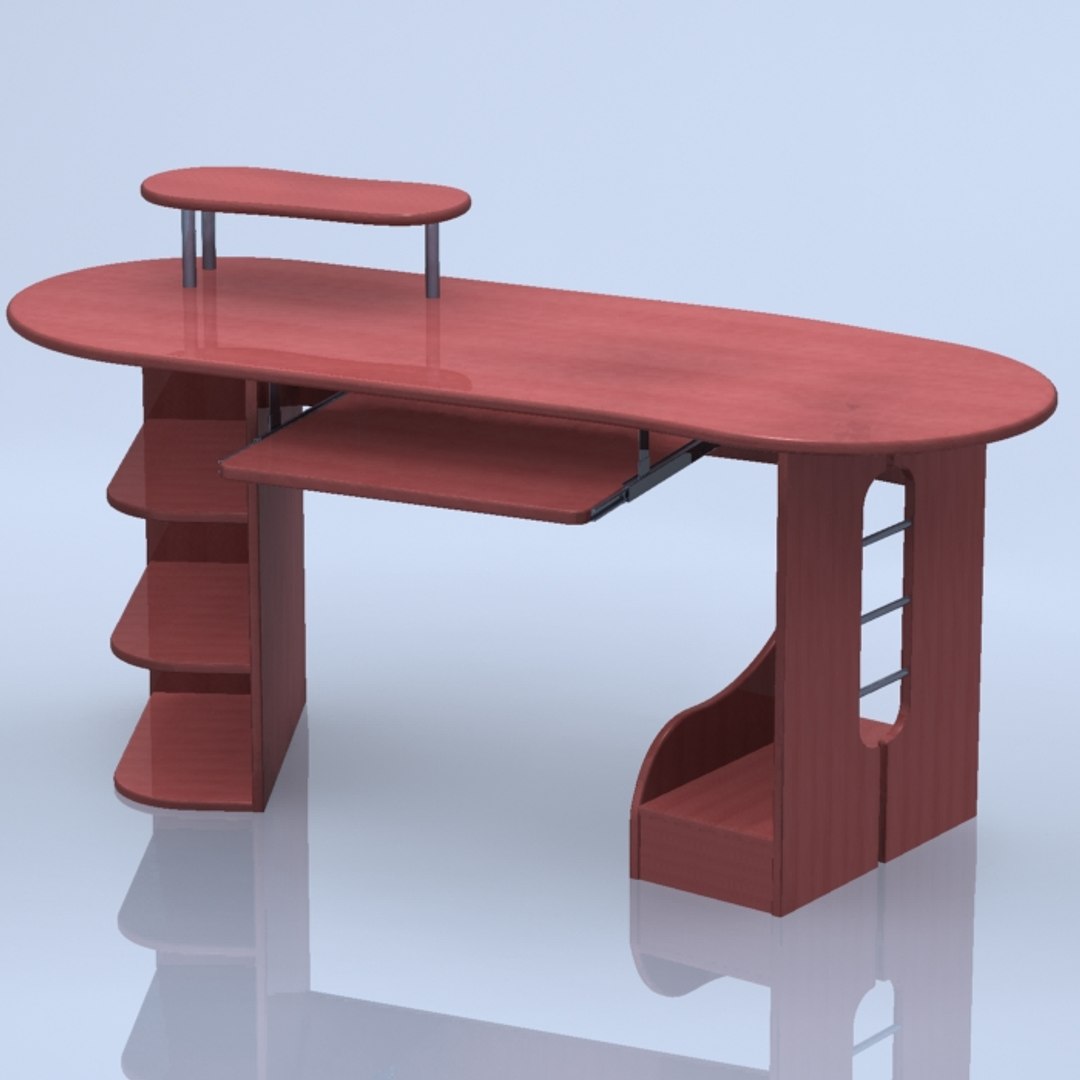 3d Computer Desk