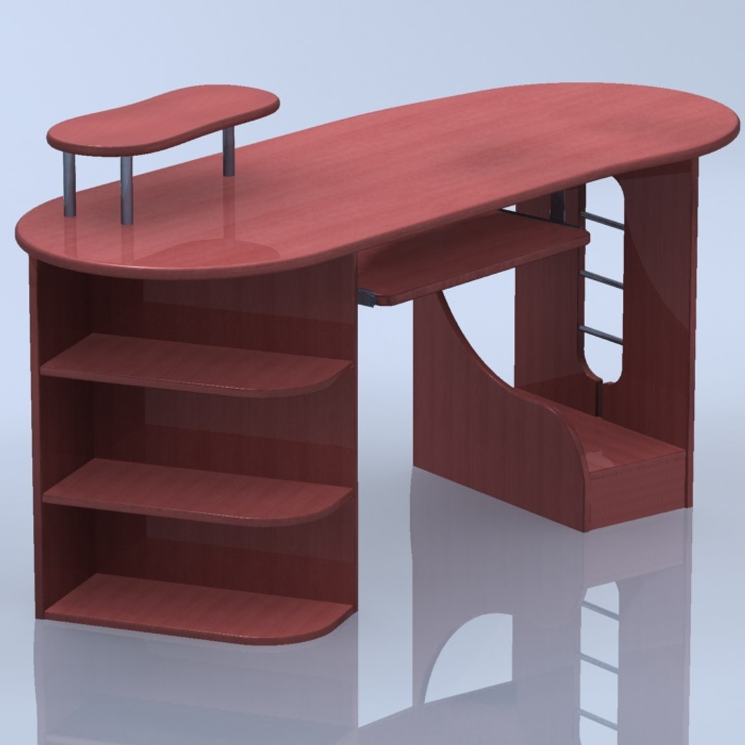 3d Computer Desk
