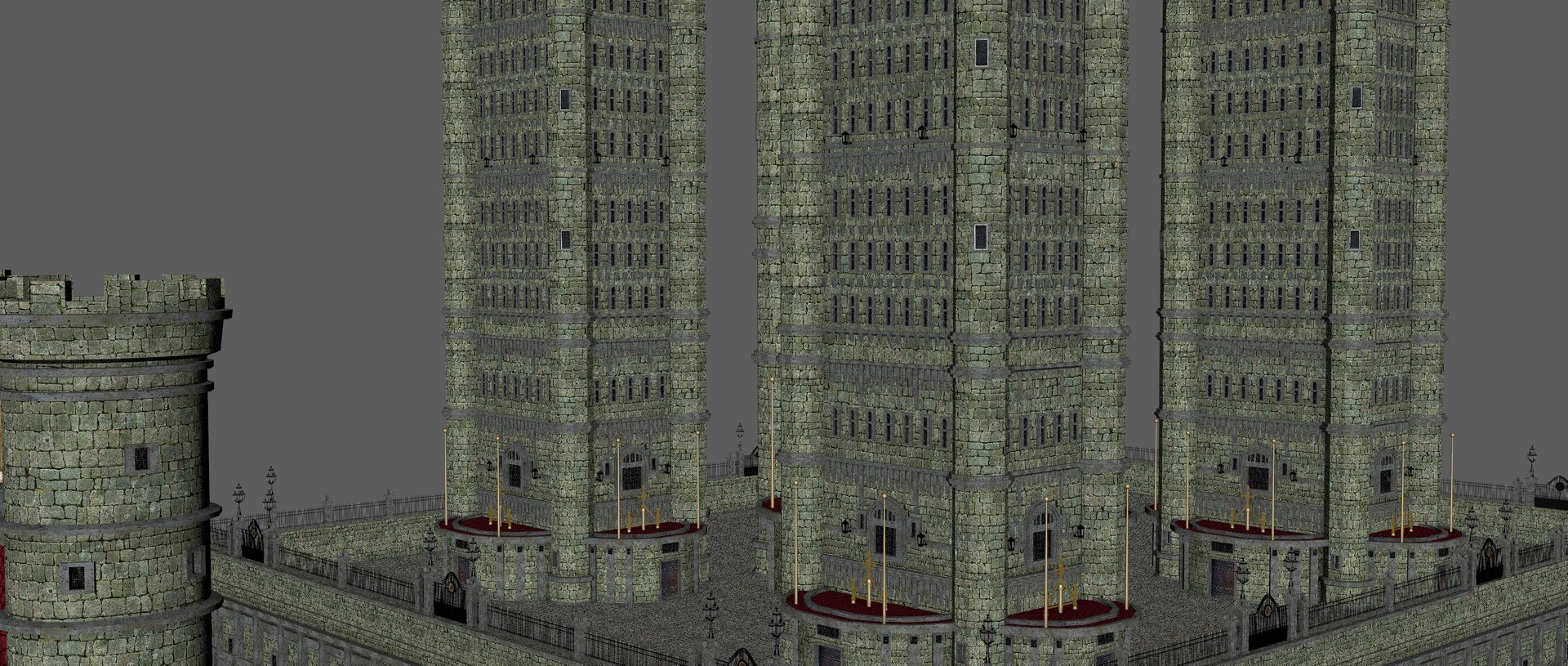 Castle Fantasy Tower 3D Model - TurboSquid 1285852