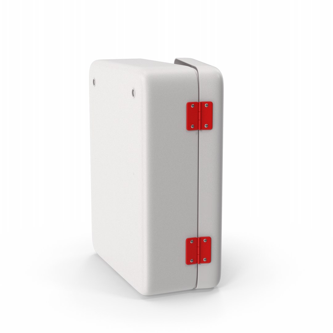 Wall Mount First Aid Box Model - TurboSquid 2179847