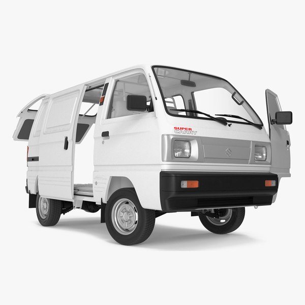 Cinema 4D용으로 제작된 Suzuki Super Carry Van White 3D 모델 - TurboSquid 2249626