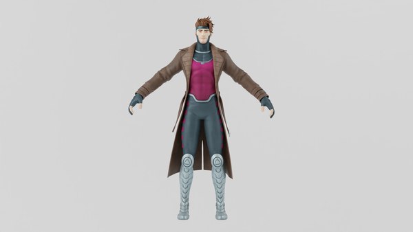 3D model Gambito Lowpoly rigged - TurboSquid 2034546