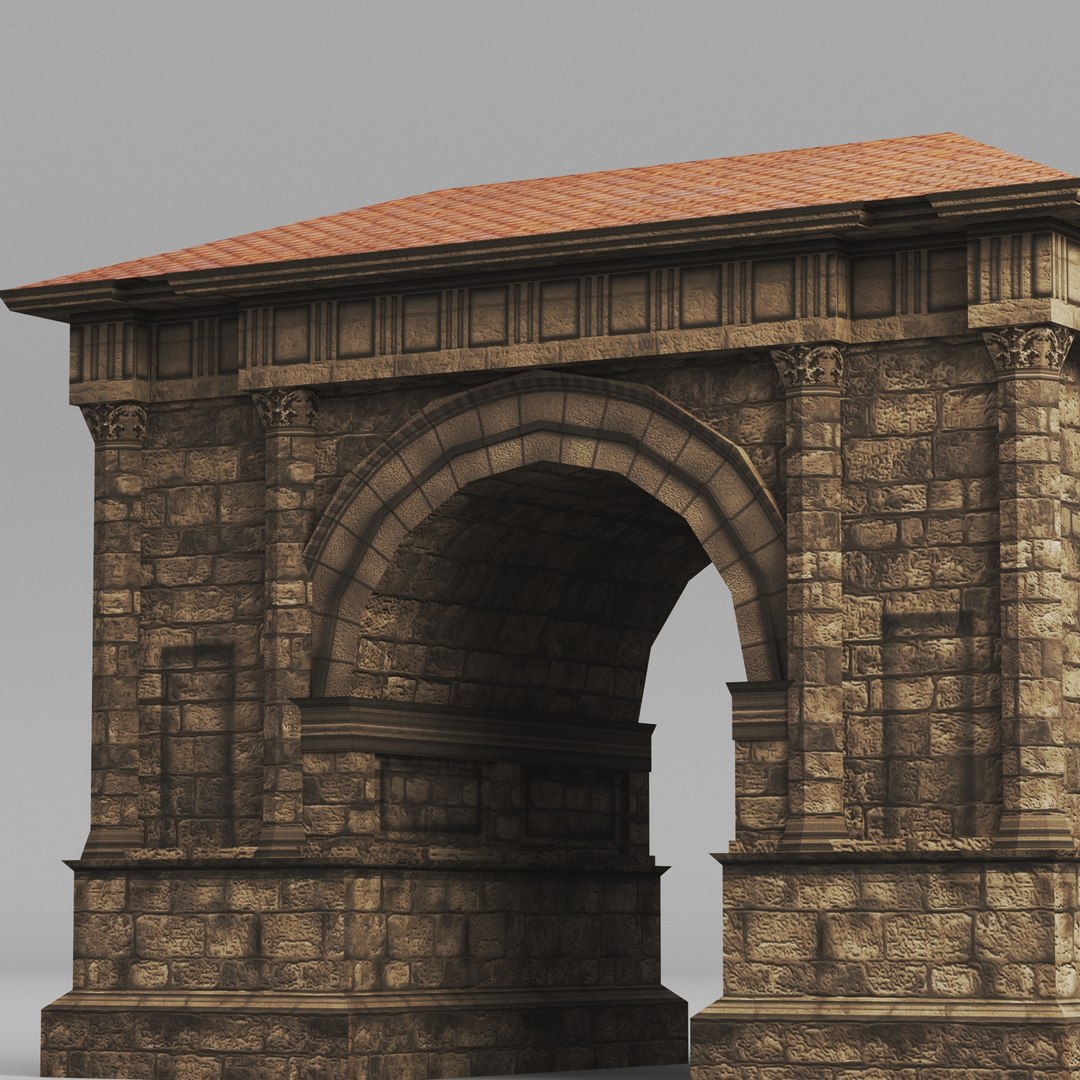 Arch of Augustus 3D model - TurboSquid 1823155