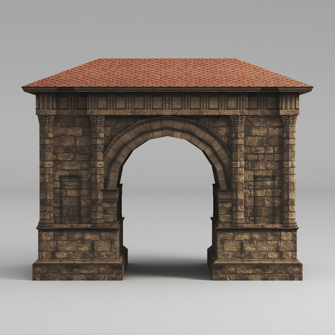 Arch of Augustus 3D model - TurboSquid 1823155